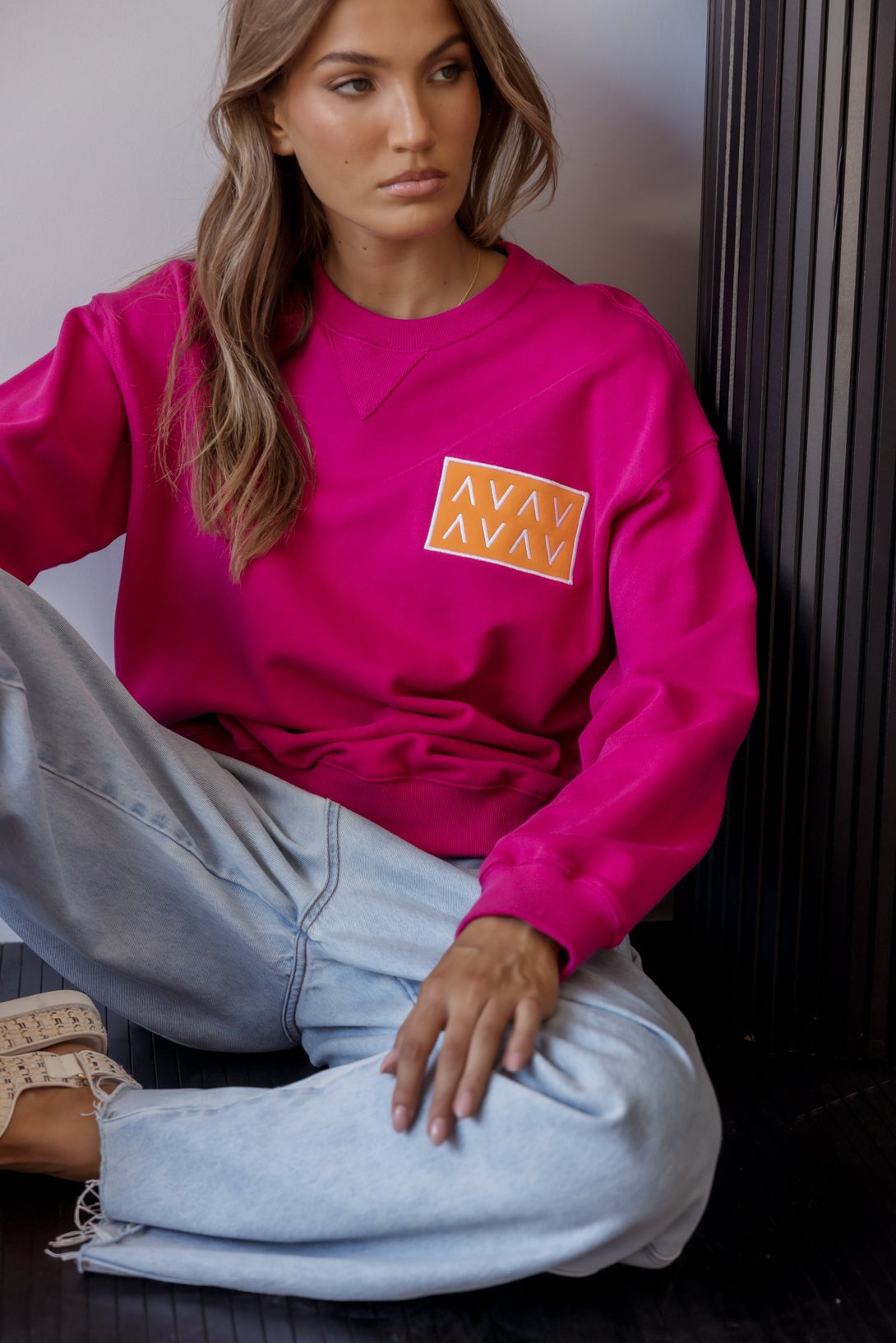 BALMAIN Jumper Hot Pink – A L E X A N D R A