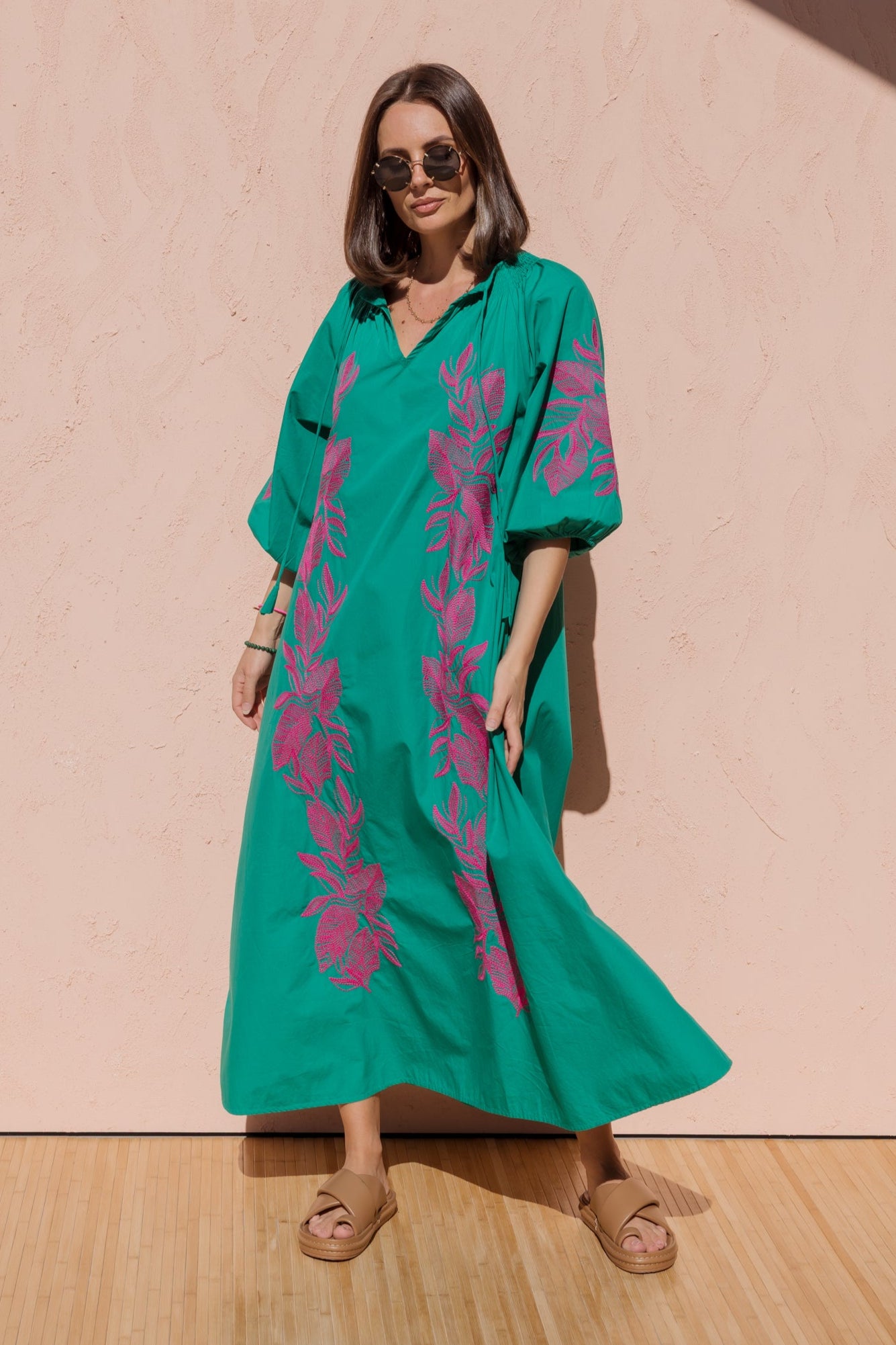 LINDOX Dress Green – A L E X A N D R A