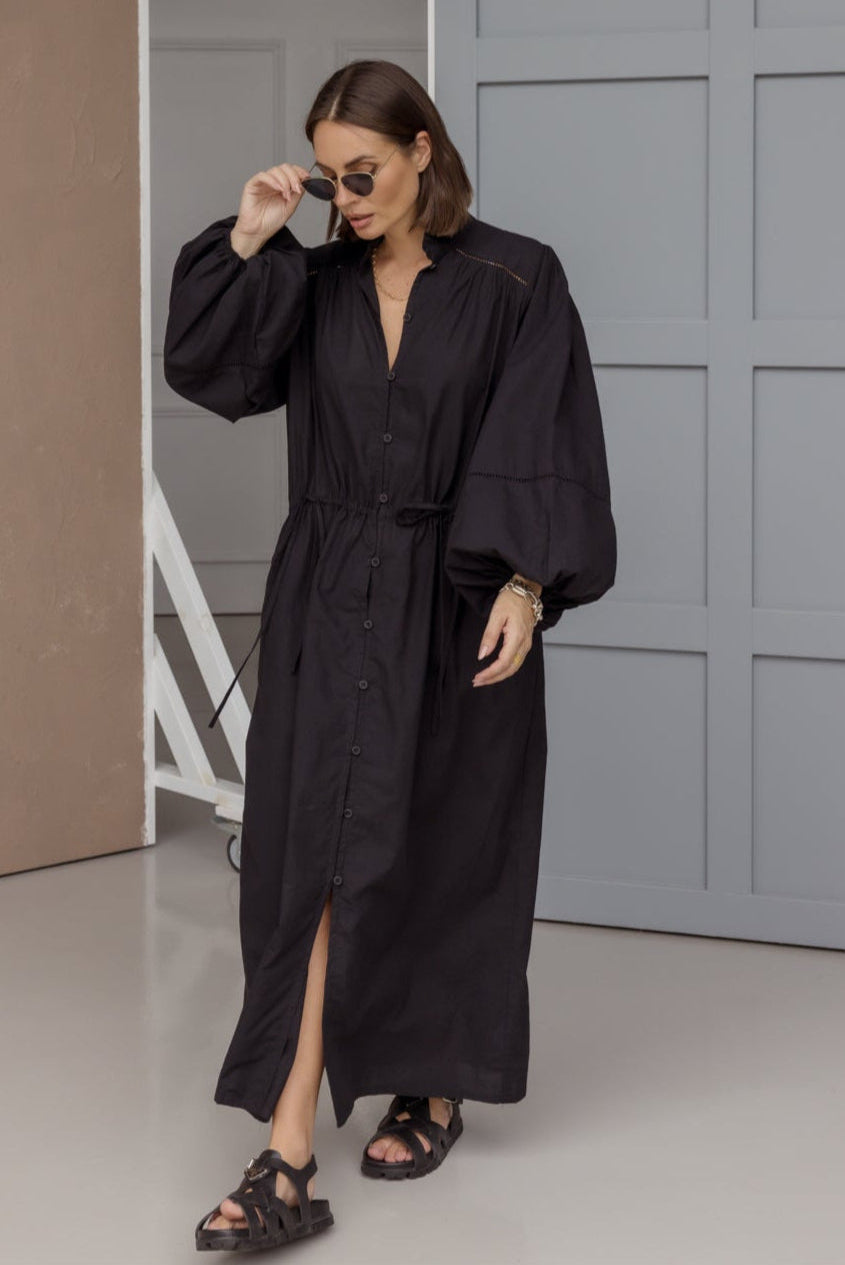 BLAKE Dress Black – A L E X A N D R A