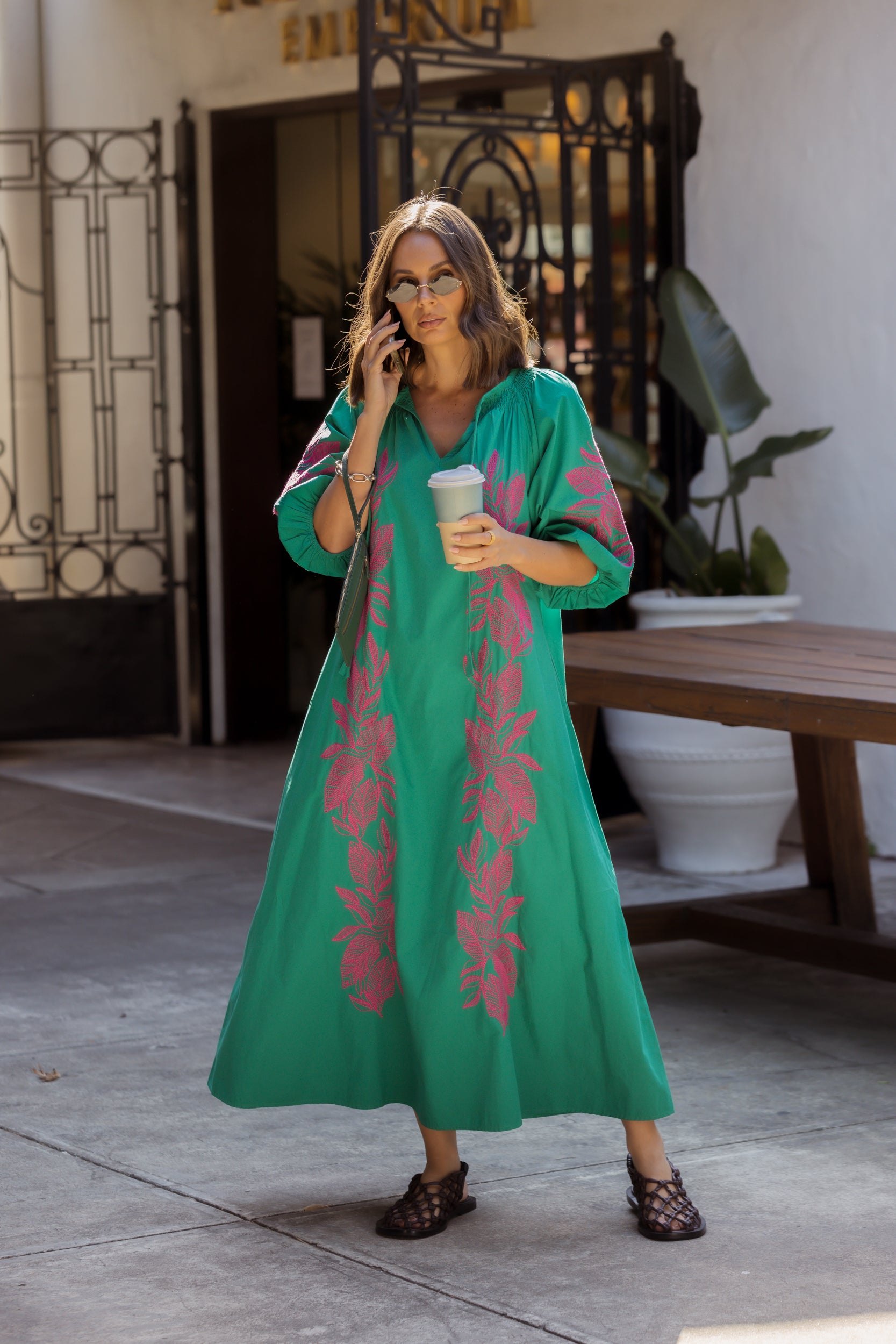 LINDOX Dress Green – A L E X A N D R A