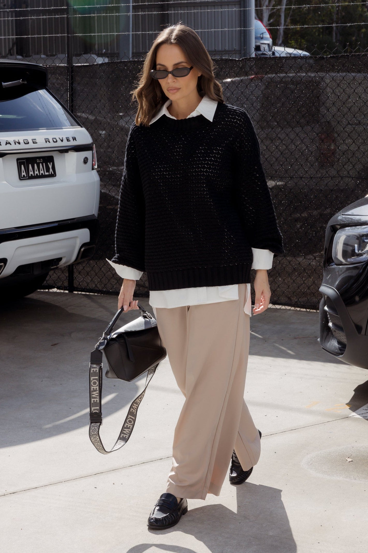 LOAM Knit Jumper Black – A L E X A N D R A